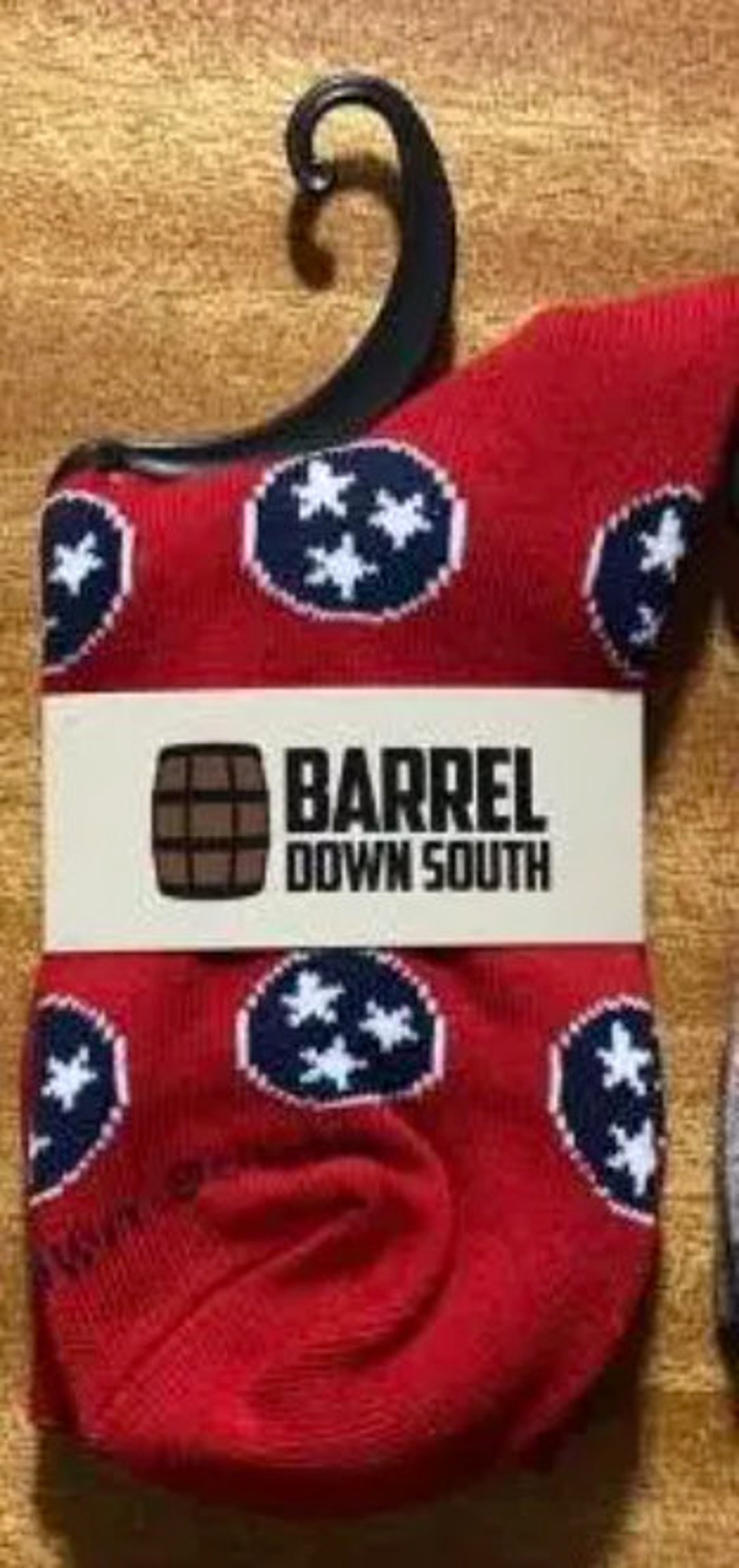 Red Kids Tri-star Tennessee Sock Knoxville Tennessee - Etsy
