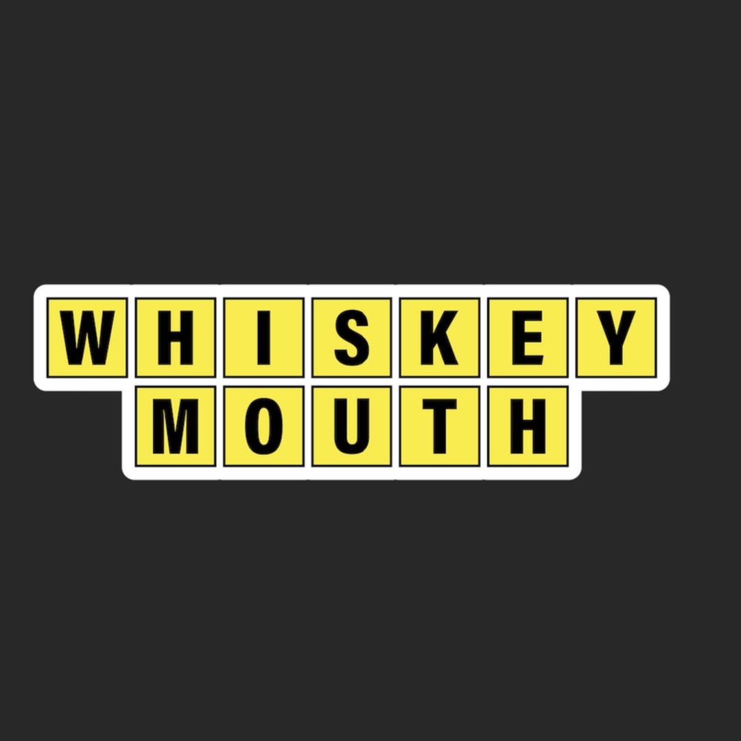 Whiskey Mouth Bourbon Whiskey Sticker - Bourbon - Whiskey Stickers ...