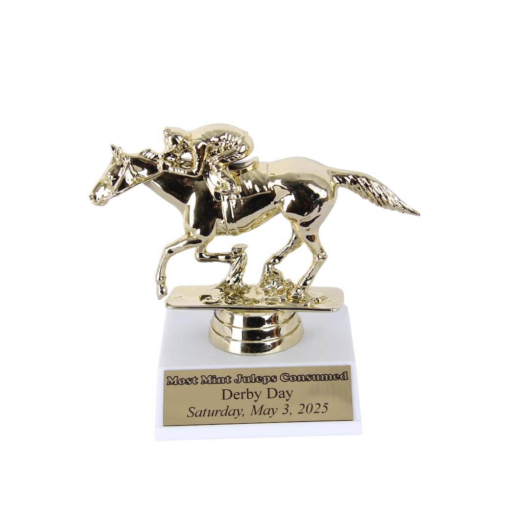 Mint Juleps Most Trophy - Kentucky Derby Trophy - 2024 Derby - Derby ...
