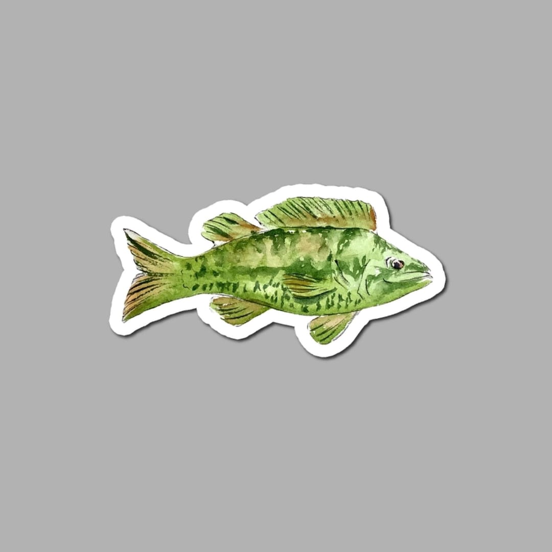 Fish Sticker - Greeting Stickers - Gift Sticker - Kentucky - Boyfriend ...