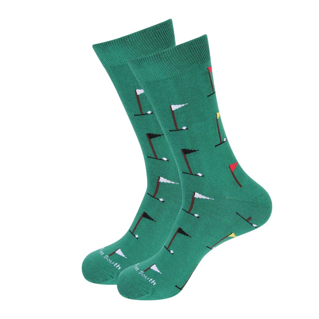 Golf Socks - Hole in One Golf Socks - Golf Fans - Golf Lovers - Golf ...