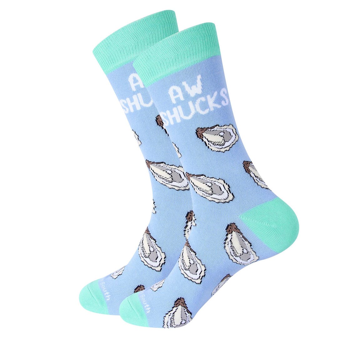 Derby Socks - Aw Shucks Oyster Socks - Derby Party Accessories ...