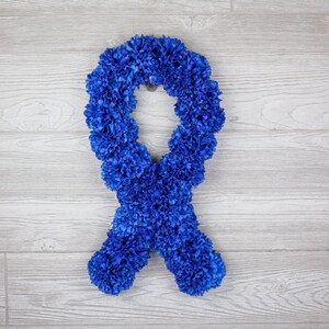 Colon Cancer Awareness Wreath, Colon Cancer Wreath, Colon Cancer ...
