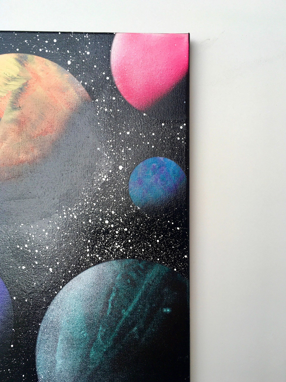 Spray Painting of Night Sky Spray Painting Artwork Spray - Etsy