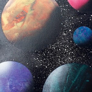 Spray Painting of Night Sky - Spray Painting Artwork - Spray Painting ...