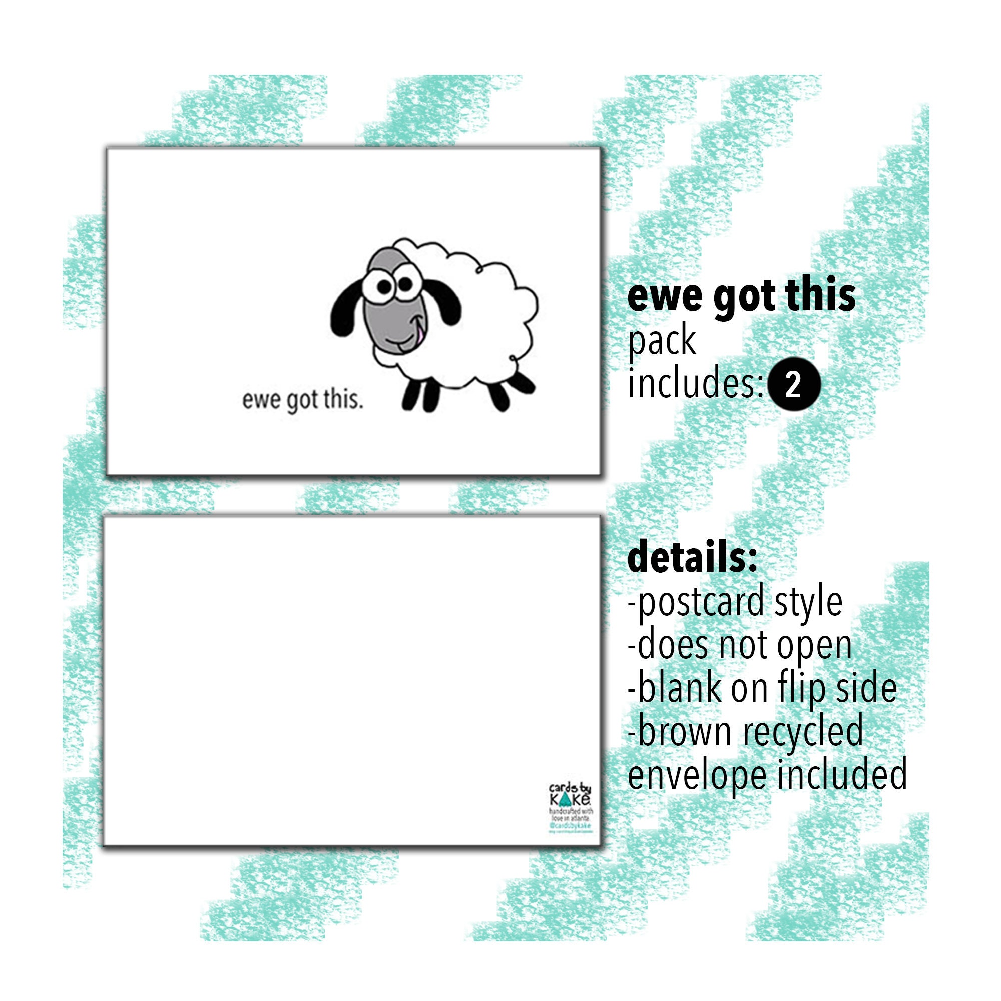 Take Care Card Pack - Pack of 10 Postcard Style Cards - Etsy