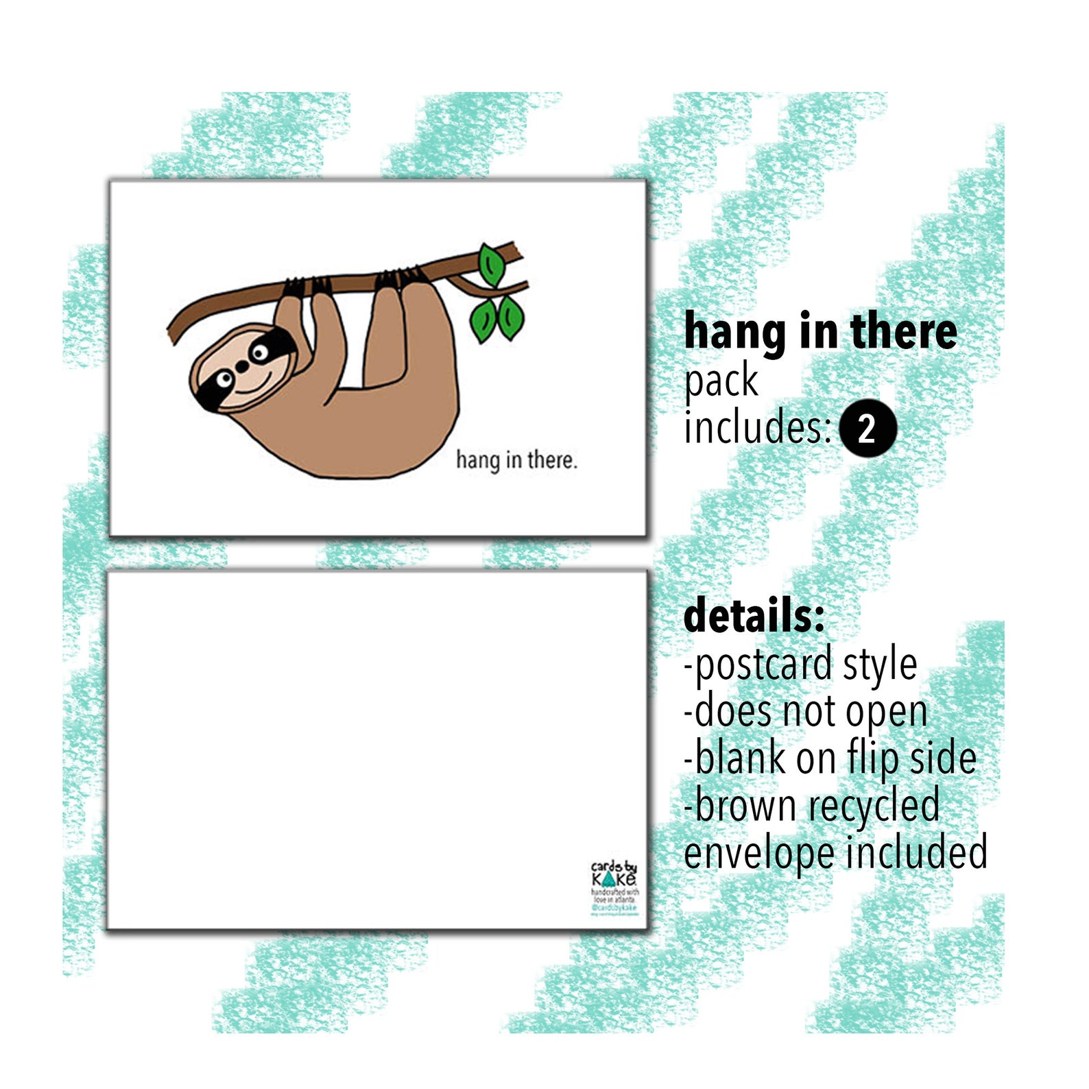 Take Care Card Pack - Pack of 10 Postcard Style Cards - Etsy