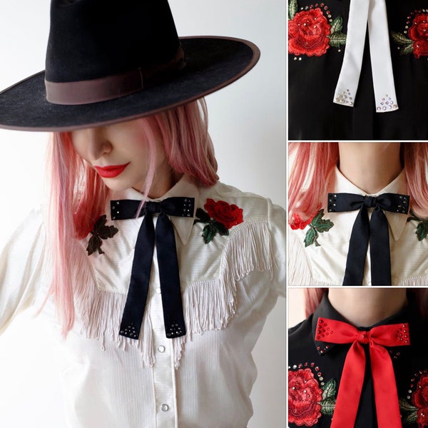 Western Bow Tie - Etsy