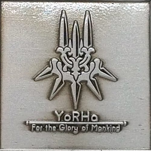 Yorha Emblem Die Cast Pin Nier: Automata - Etsy