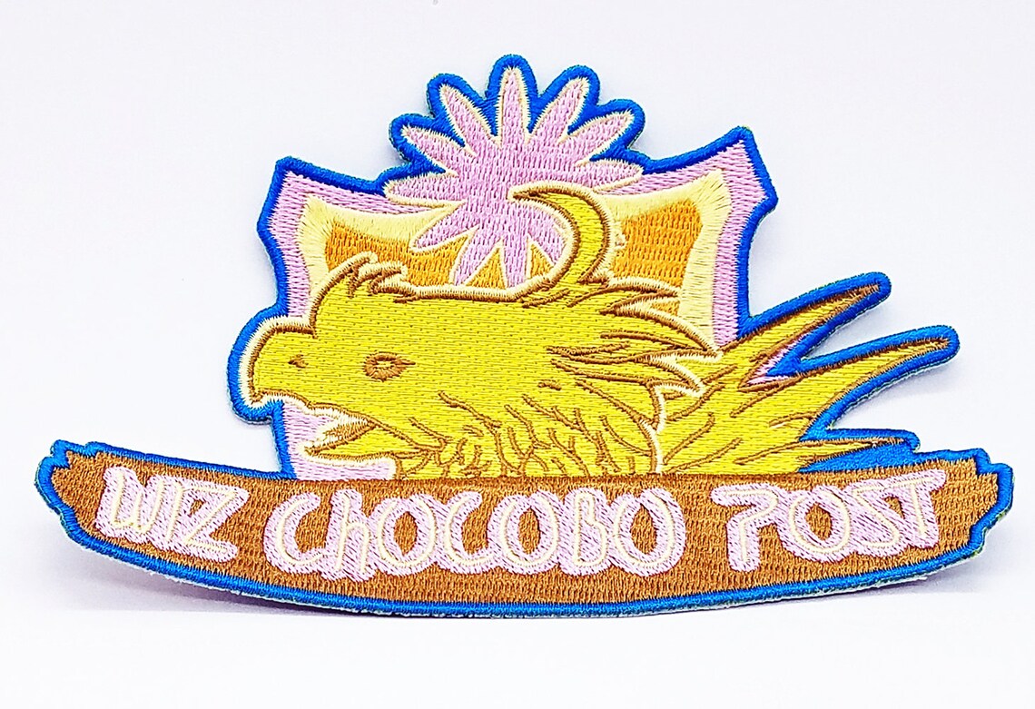Wiz Chocobo Post Woven Patch Final Fantasy XV FFXV | Etsy