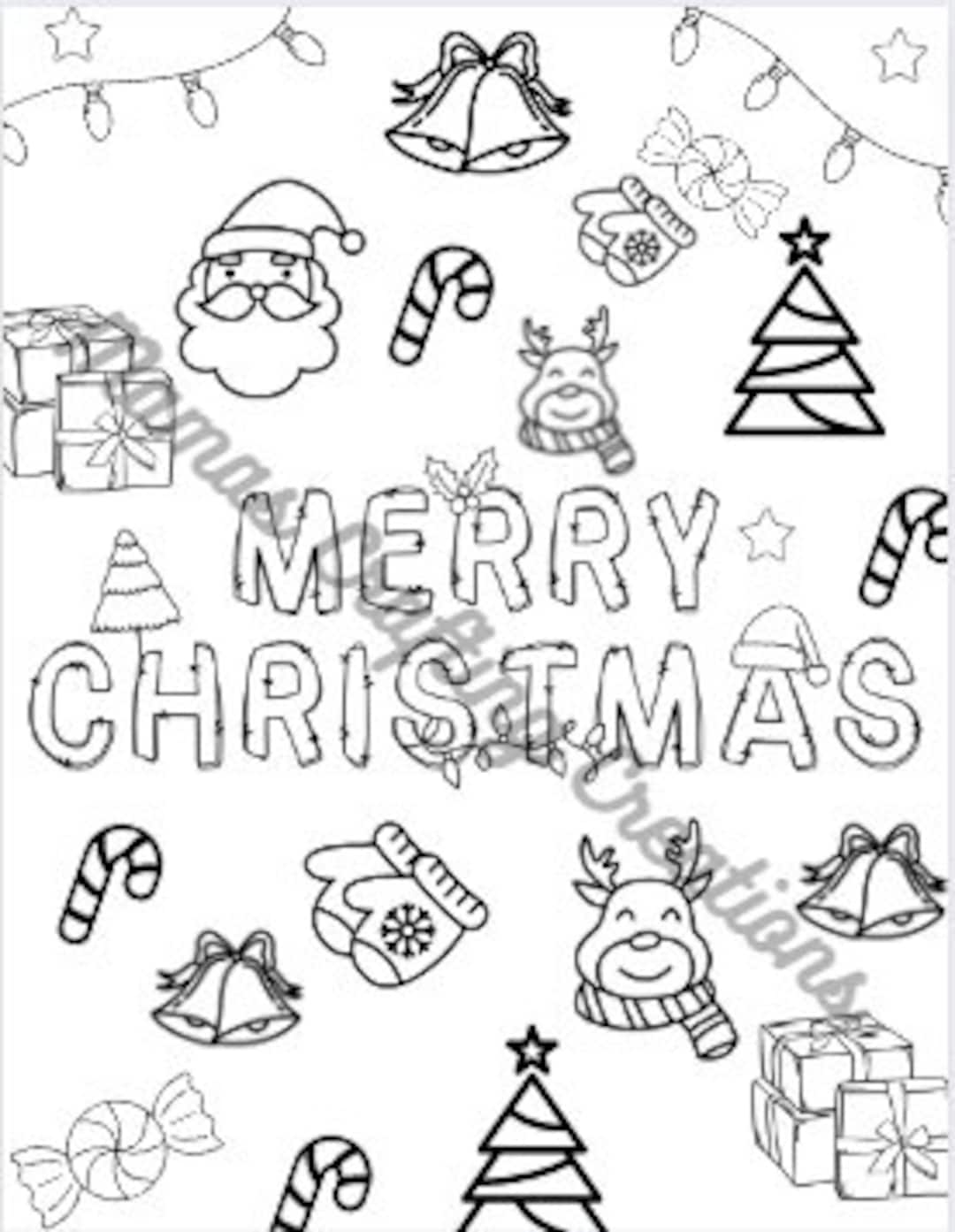 Fun Kids Christmas Coloring Pages, Christmas Coloring Pages, Christmas ...