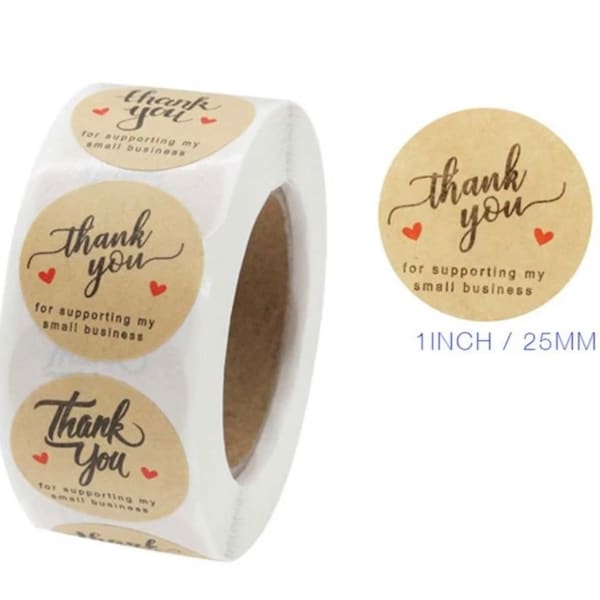 Customer Appreciation Stickers - Etsy