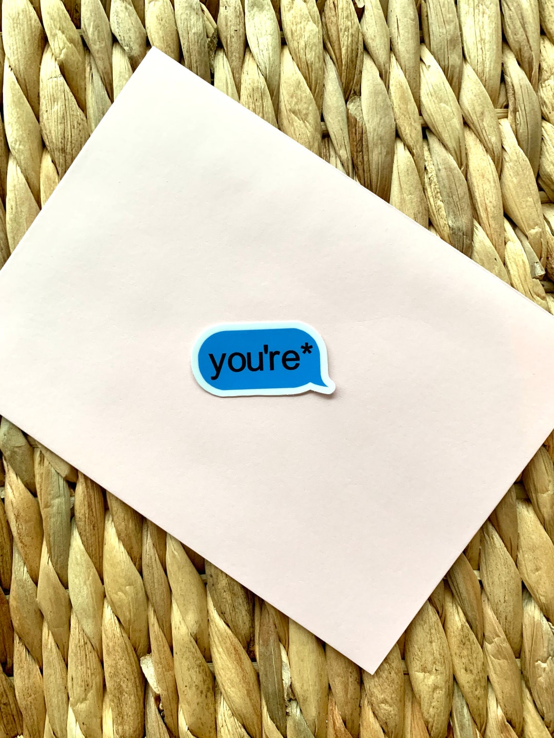 MINI You're* Sticker, Grammar Police, You Are Sticker, Laptop Computer ...