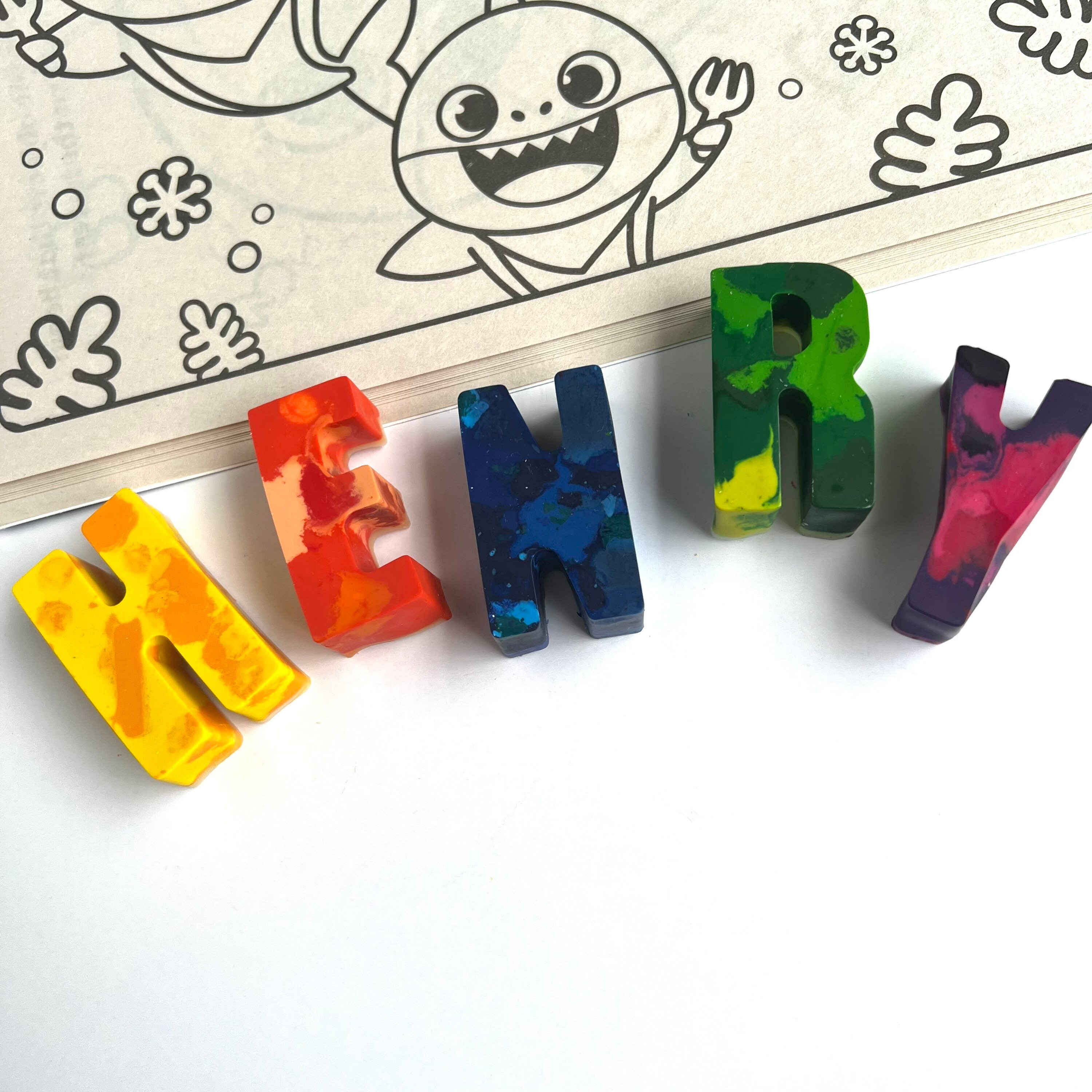 Personalized Name Crayons Letter Crayons Alphabet Crayons - Etsy