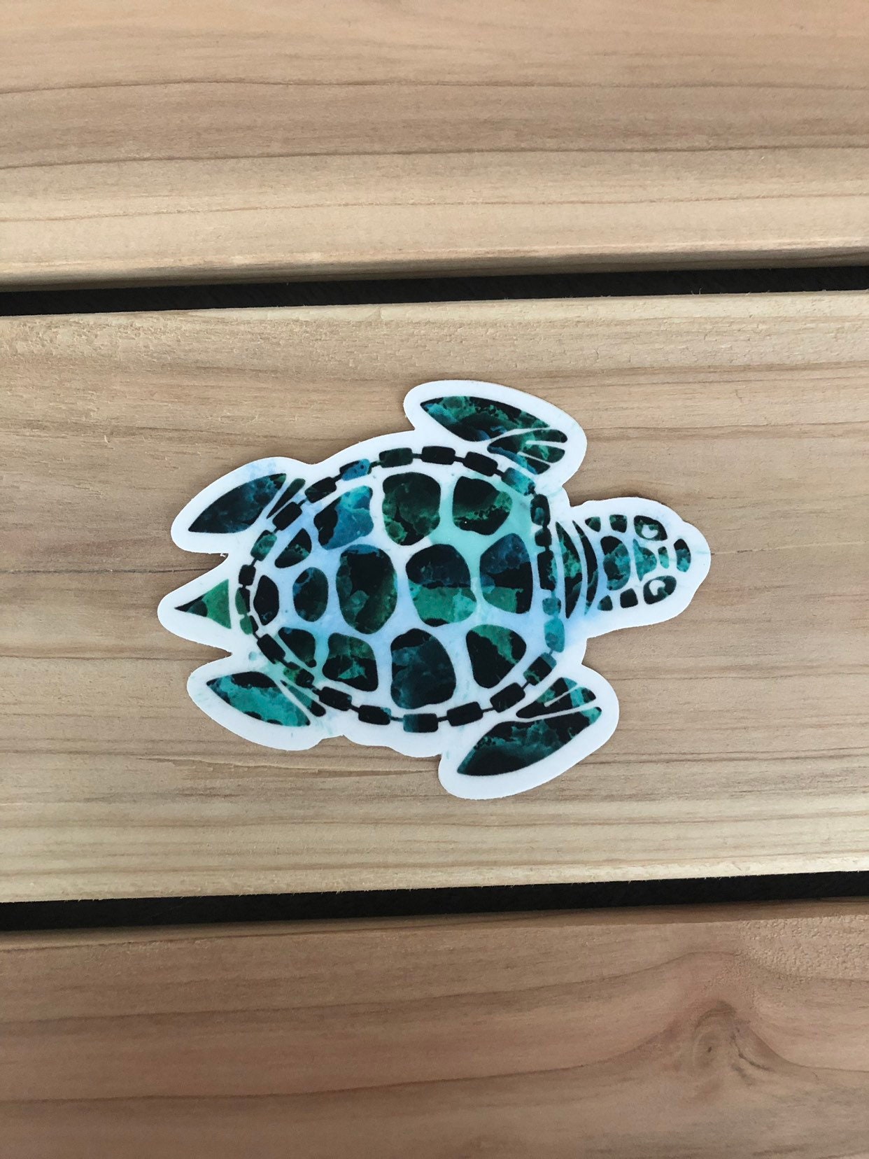 Sea Turtle Sticker Save The Turtles Turtle Sticker Laptop | Etsy