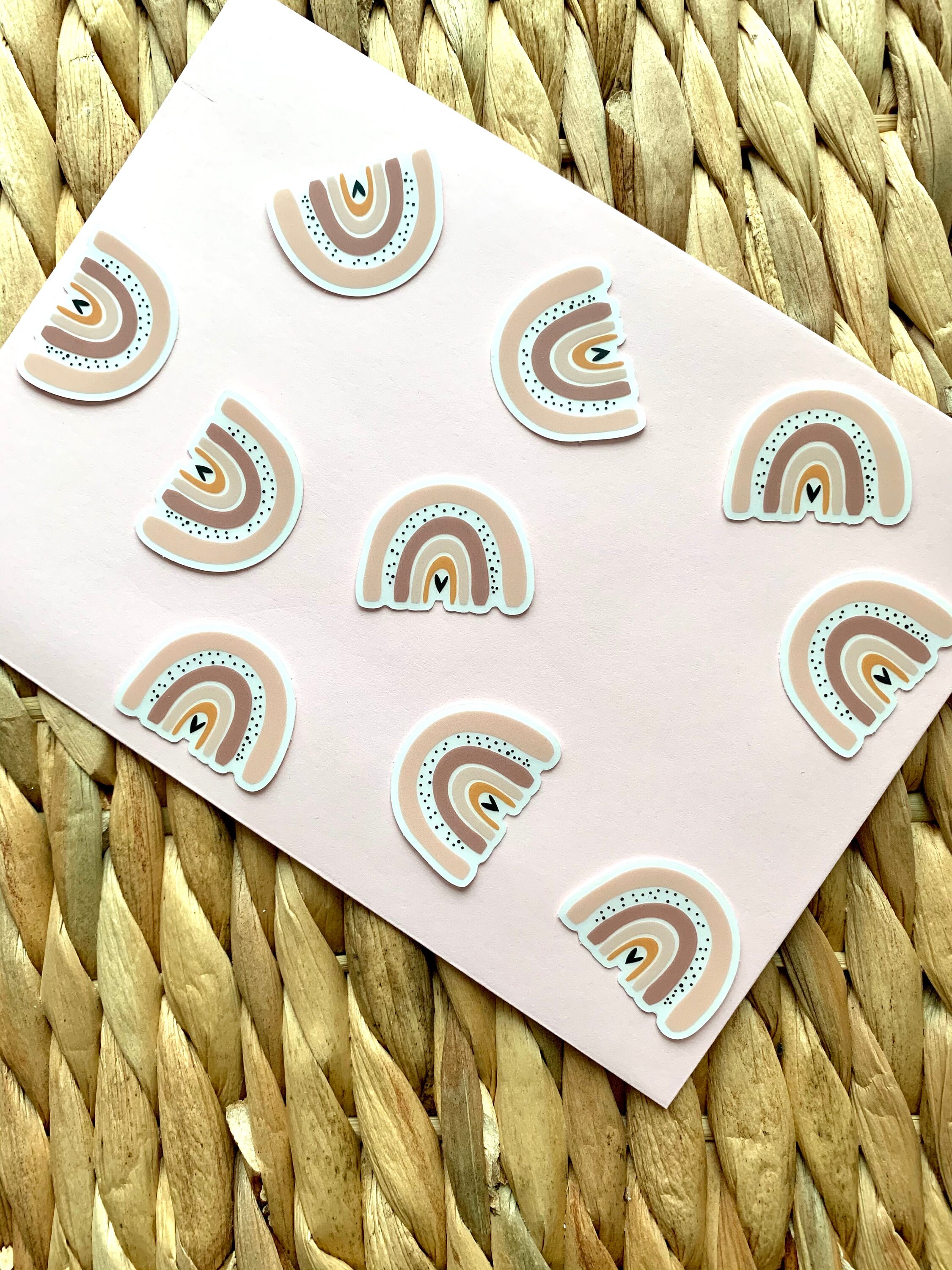 MINI Rainbow Sticker Cute Rainbow Sticker Small Laptop | Etsy