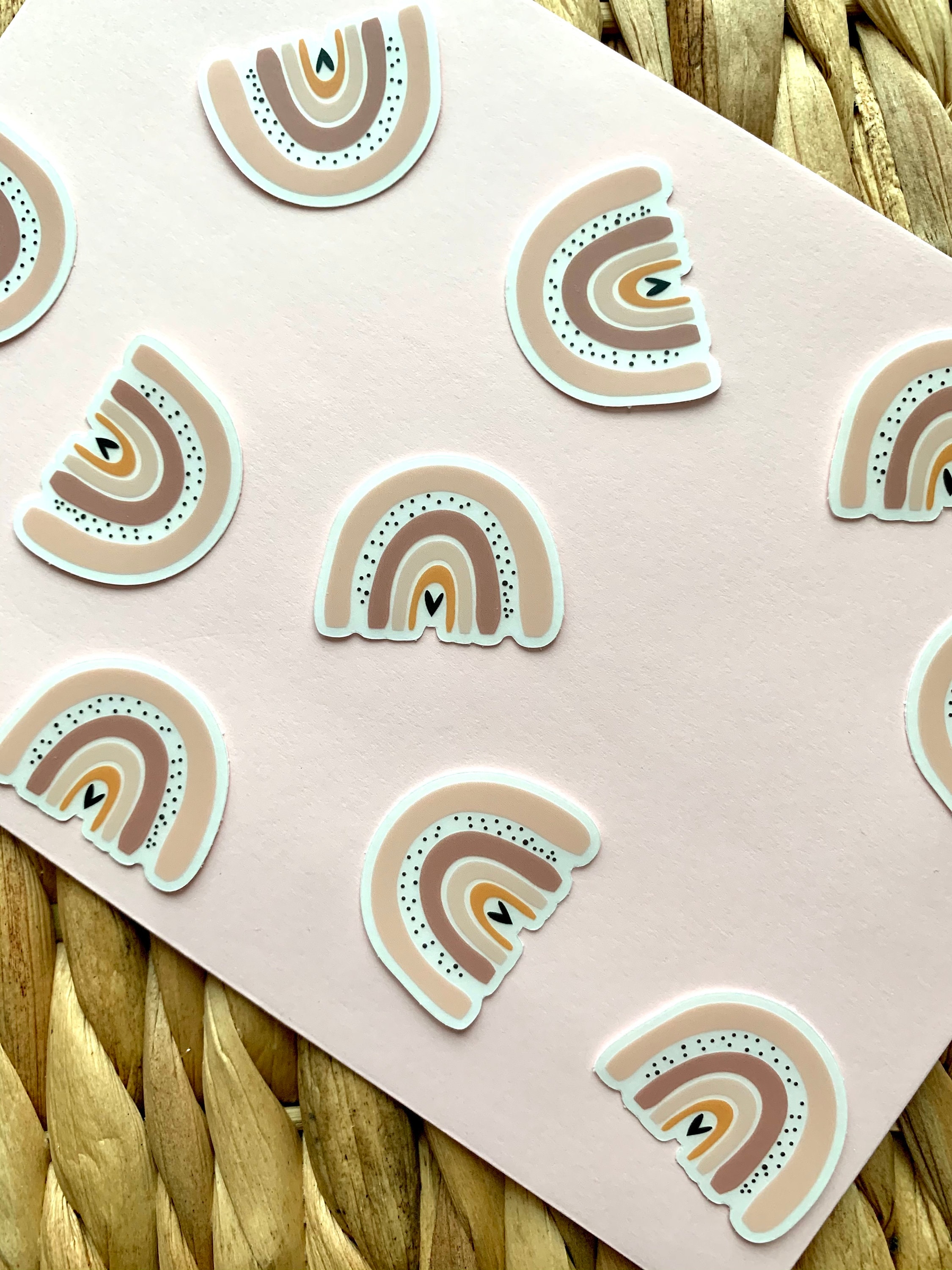 MINI Rainbow Sticker Cute Rainbow Sticker Small Laptop | Etsy