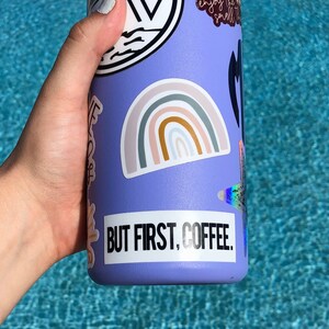 Pastel Rainbow Sticker, Waterproof Sticker, Rainbow Stickers, Trendy ...