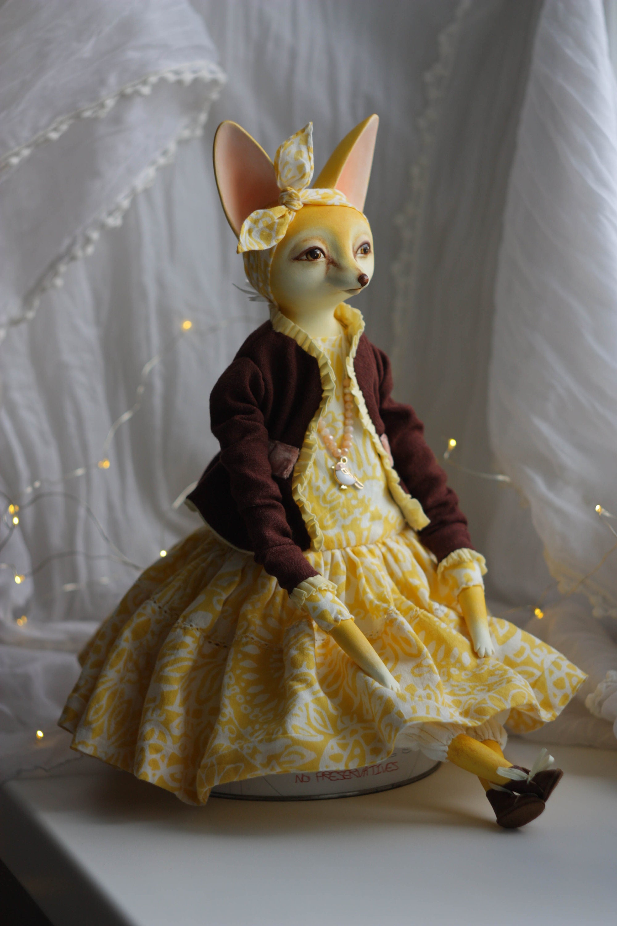 Fennec Fox Art Doll Fox Animal Doll Fantasy Creature - Etsy