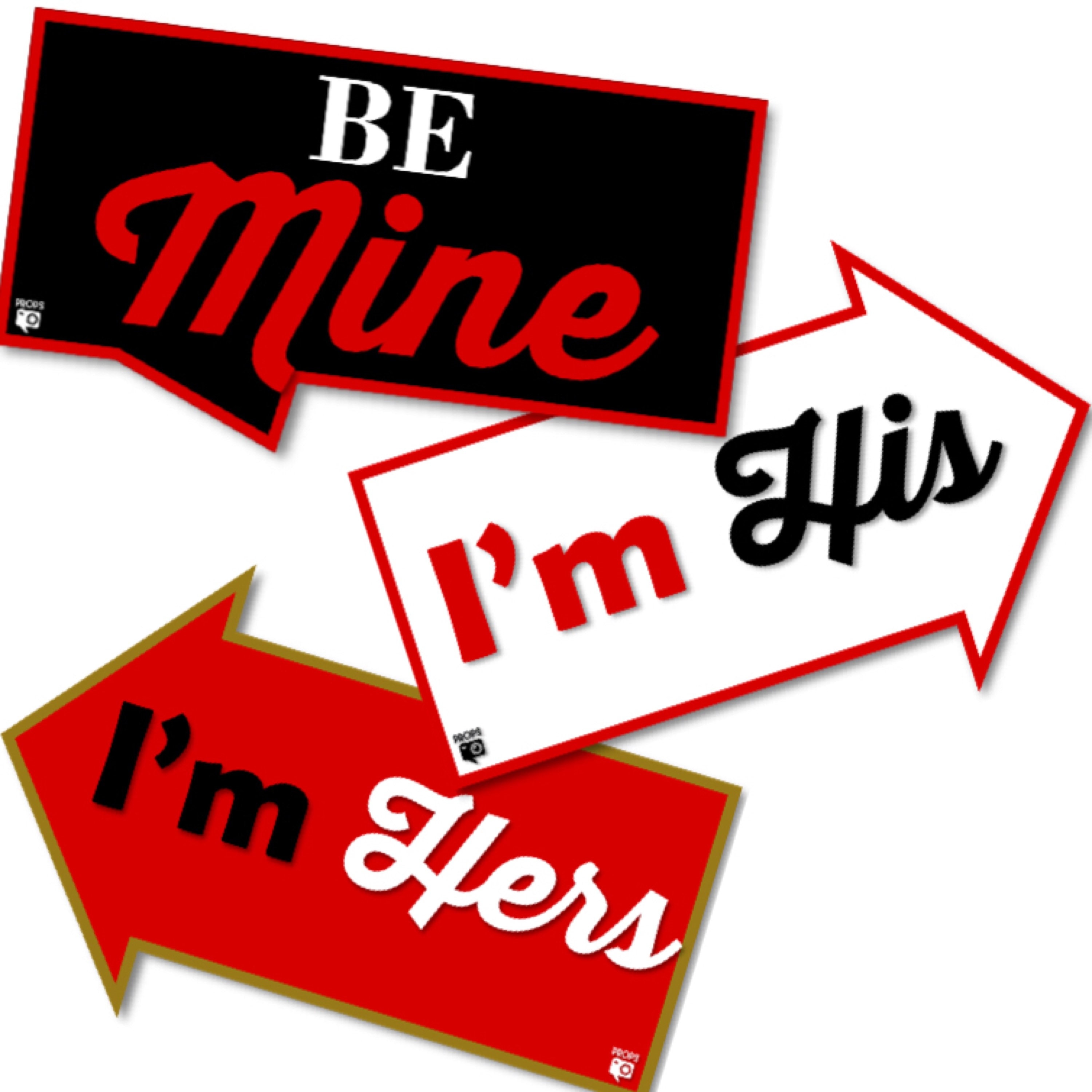 DIGITAL FILE Valentines Day Photo Booth Props Photo Booth Props ...