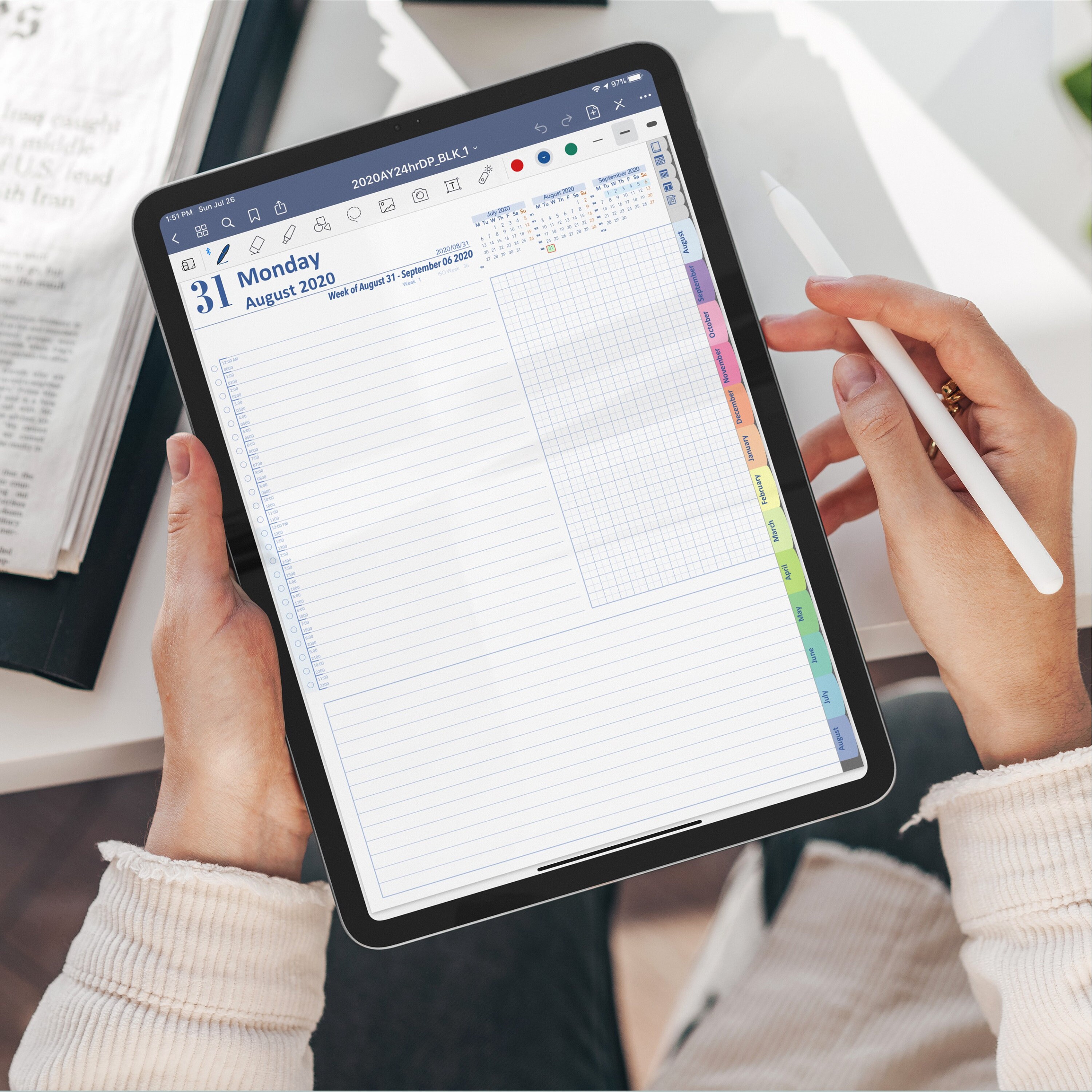 Digital planner goodnotes free 2019 - assesilicon