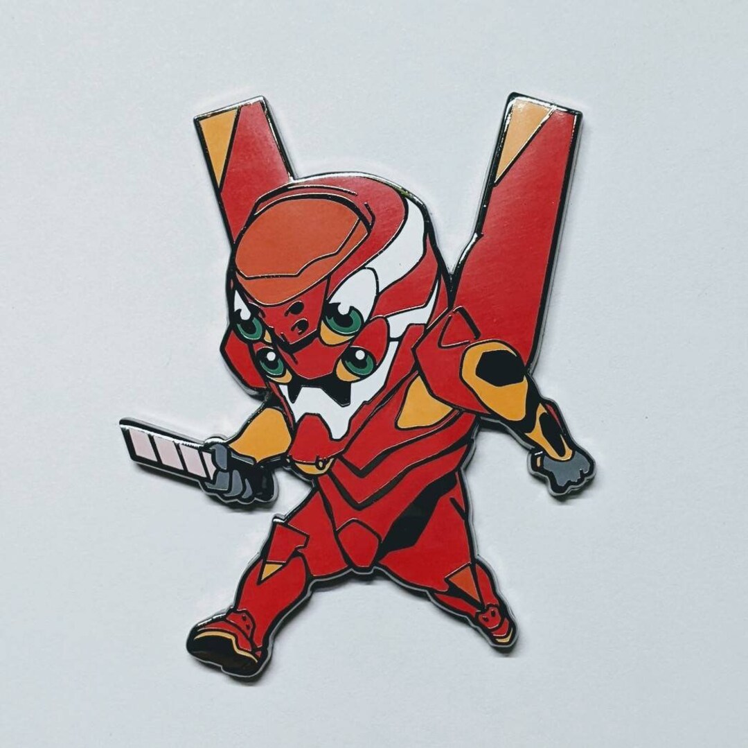 Eva Unit 02 Enamel Pin *updated Design* - Etsy