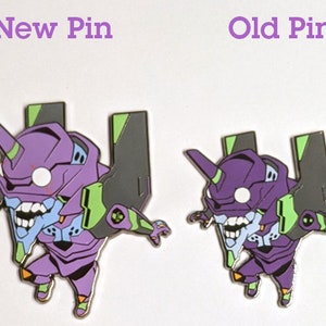 Eva Unit 01 Enamel Pin updated Design | Etsy