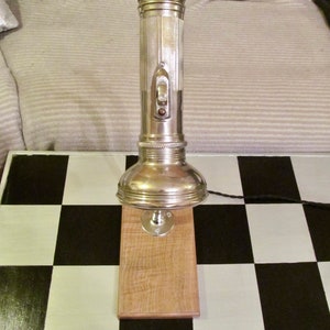 Unique Upcycled Vintage Torch Desk Lamp. - Etsy