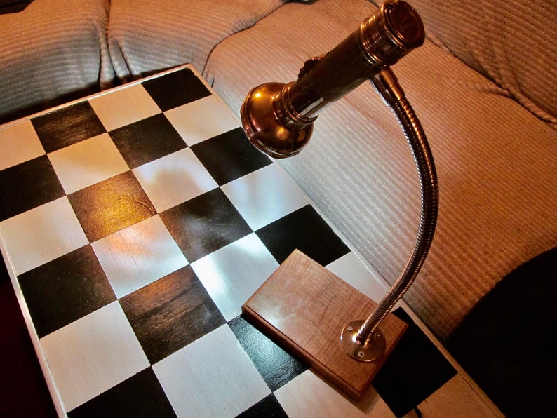 Unique Upcycled Vintage Torch Desk Lamp. - Etsy