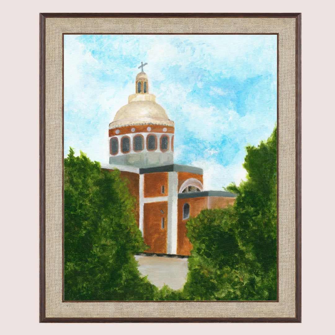 Italian Church Painting Religious Print Church Painting Christian Wall ...