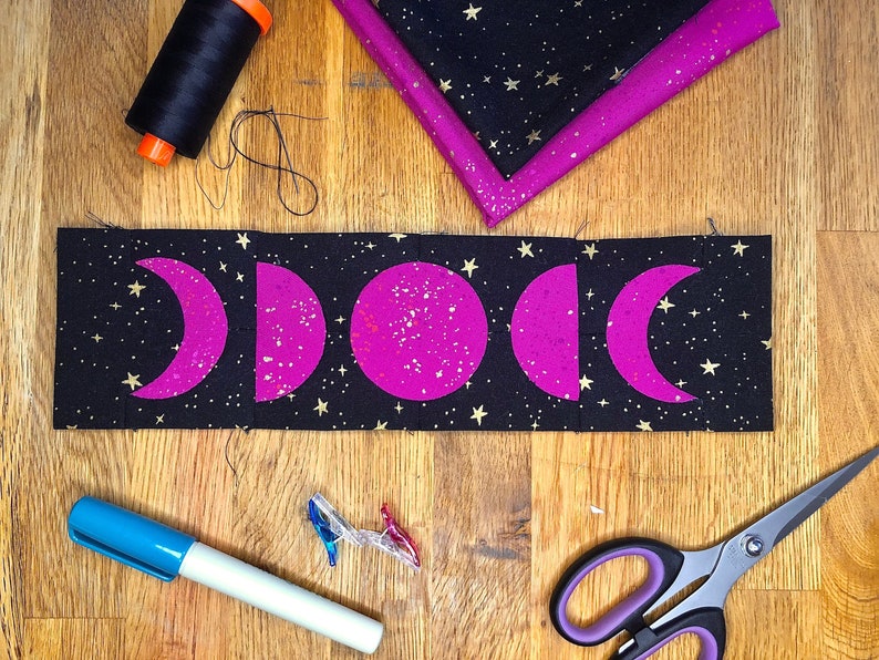 EPP Moon Phases - English Paper Piecing Pattern, Quilt Pattern - Etsy