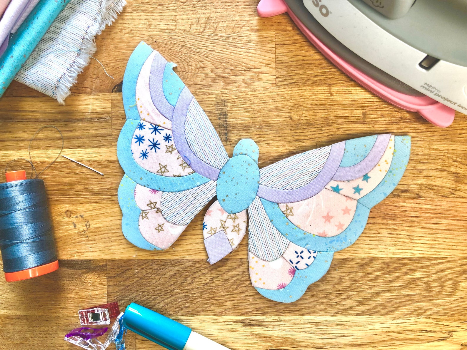 EPP Butterfly Tattoo English Paper Piecing Pattern Quilt - Etsy