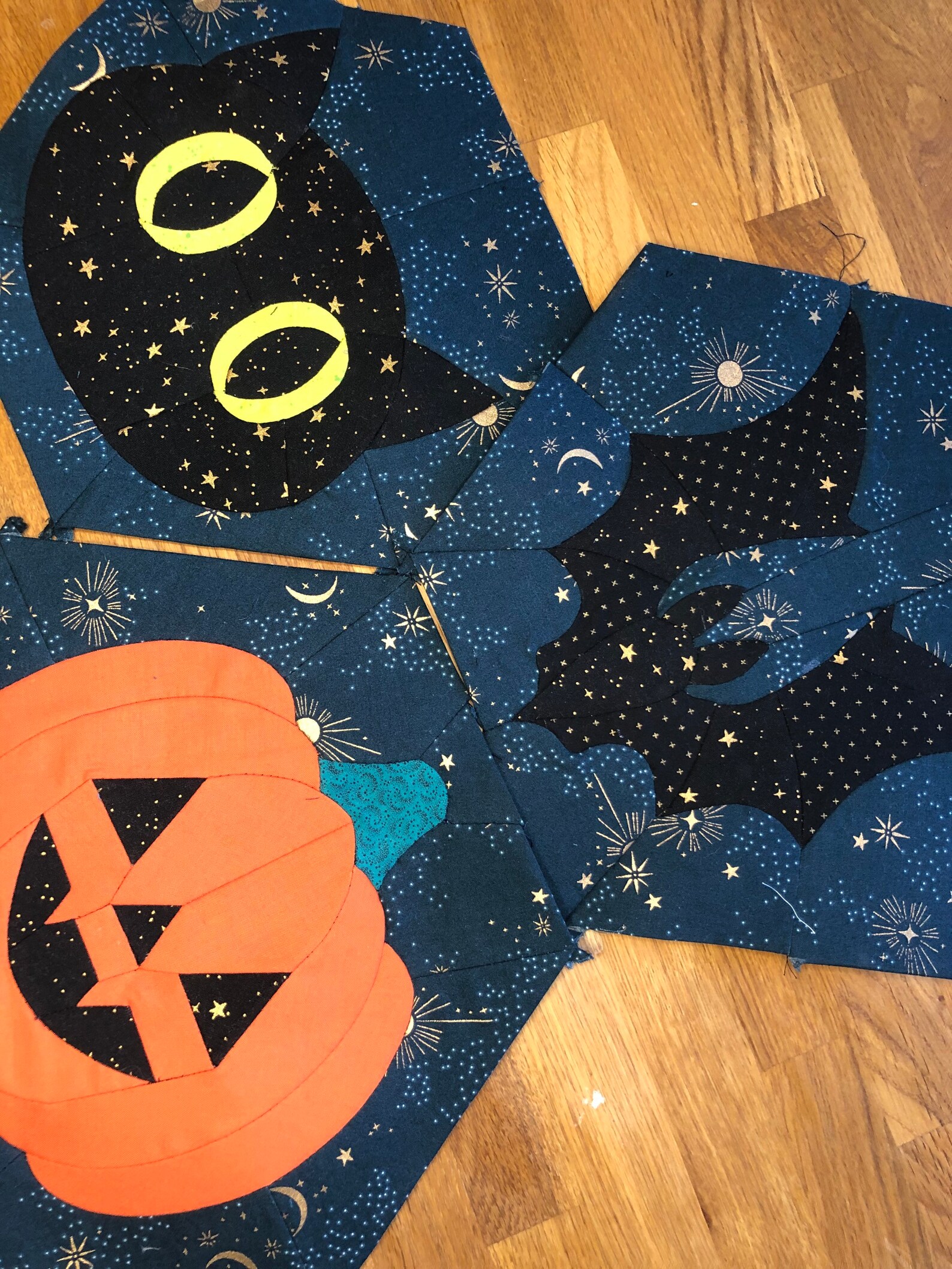 EPP Halloween Bat - English Paper Piecing Pattern, Quilt Pattern - Etsy