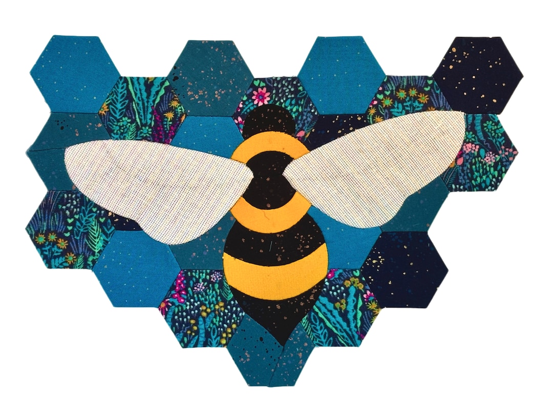 EPP Bee - English Paper Piecing Pattern, Quilt Pattern - Etsy
