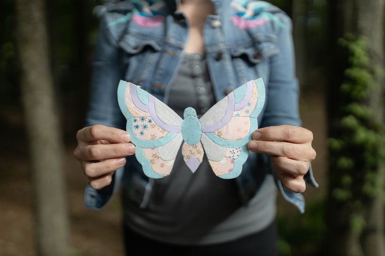 EPP Butterfly Tattoo English Paper Piecing Pattern Quilt - Etsy