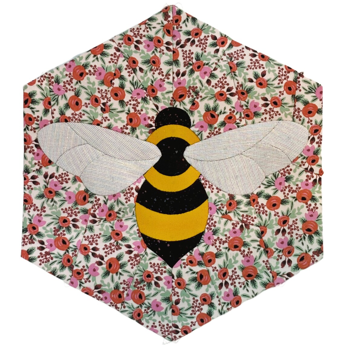 EPP Bee - English Paper Piecing Pattern, Quilt Pattern - Etsy