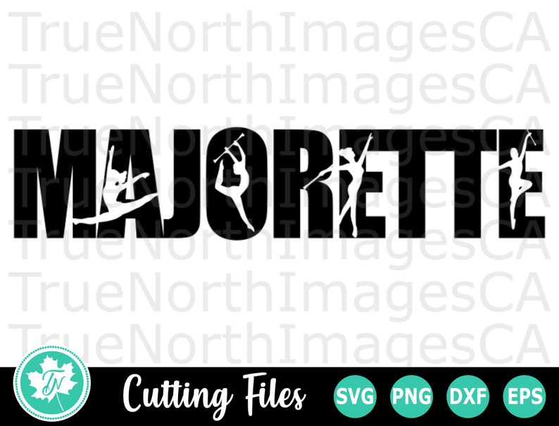 Majorette SVG / Marching Band SVG / Baton Twirling SVG / | Etsy