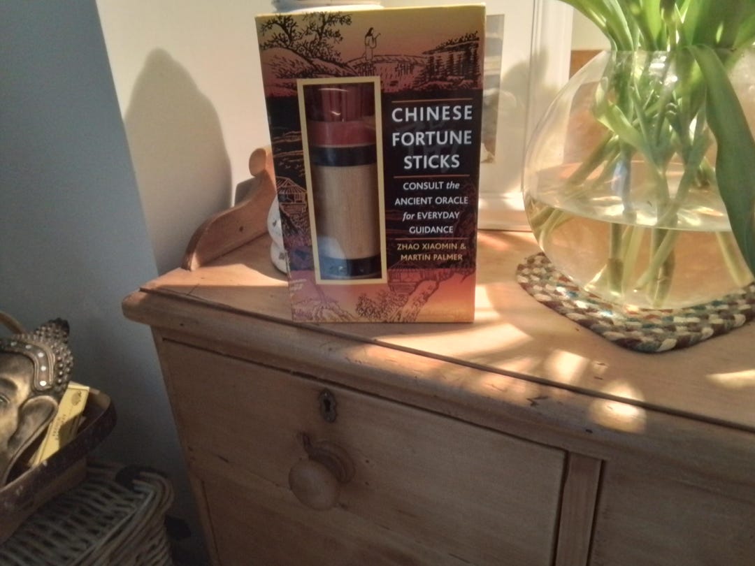 Boxed Set of Chinese Fortune Sticks and Explanatory Booklet by Zhao ...