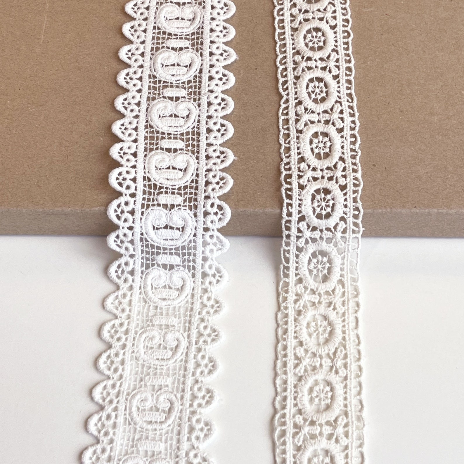 Off White 2" C Shape Lace Trim (LT4) - Etsy