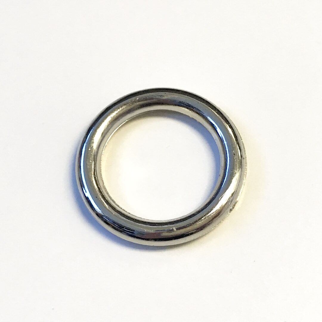 Silver Color O Ring 1" - Selling per Piece - Clothing Strap Connector ...