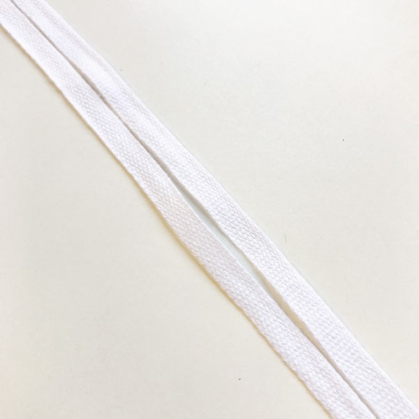 White Cotton Twill Tape - Etsy