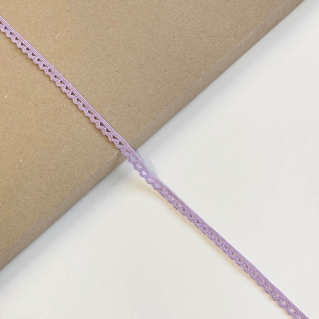 Light Purple Cotton Edge Lace Trim 3/8"(selling per Yard) (LTF-1) - Etsy