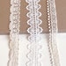 Natural, off White 2 Various Width and Shape Cotton Lace Trimlt4 - Etsy