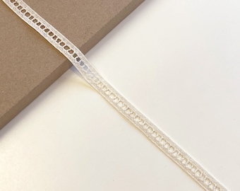 Off White 1 Cotton Ladder Shape Lace Trim Selling per Yardlt10 - Etsy