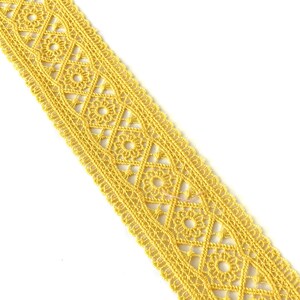 Yellow 2" Cotton Lace Trim (LT32) - Selling per Yard - Etsy