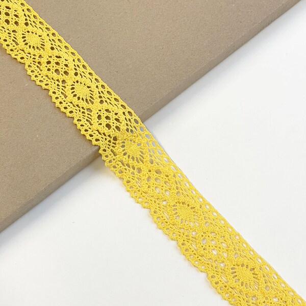 Yellow Lace - Etsy