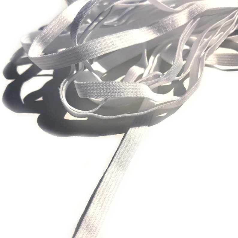 1/46mm high quality elastic strap White Selling per | Etsy