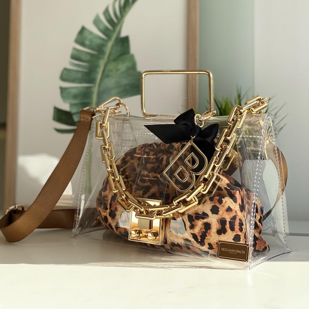 Unique Gift for Mom, Clear Pvc Bag, Vamp Style Bag, Minimalist Bag ...