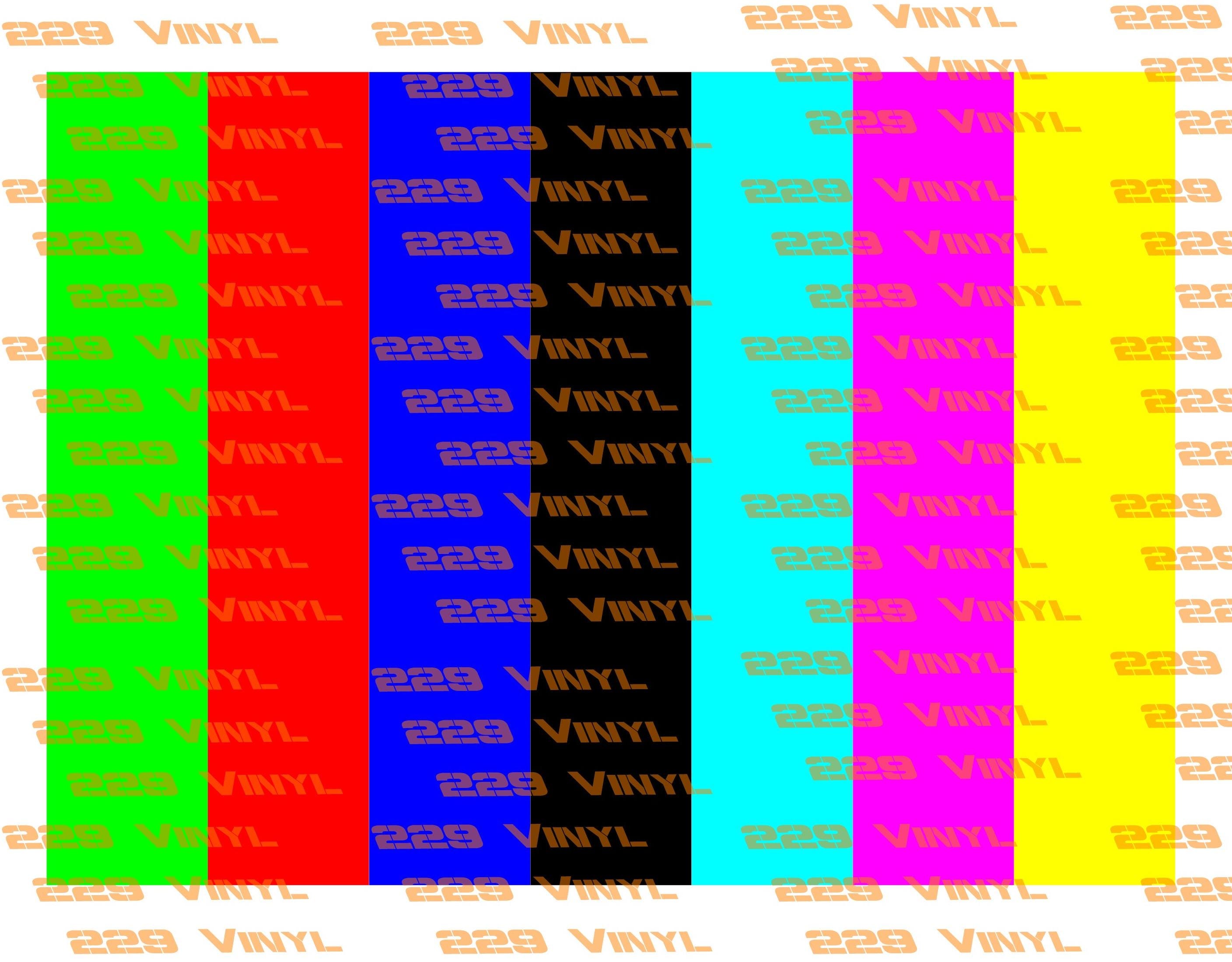Printer Purge Sheet: CMYK RGB Sublimation (digital Download) - Etsy