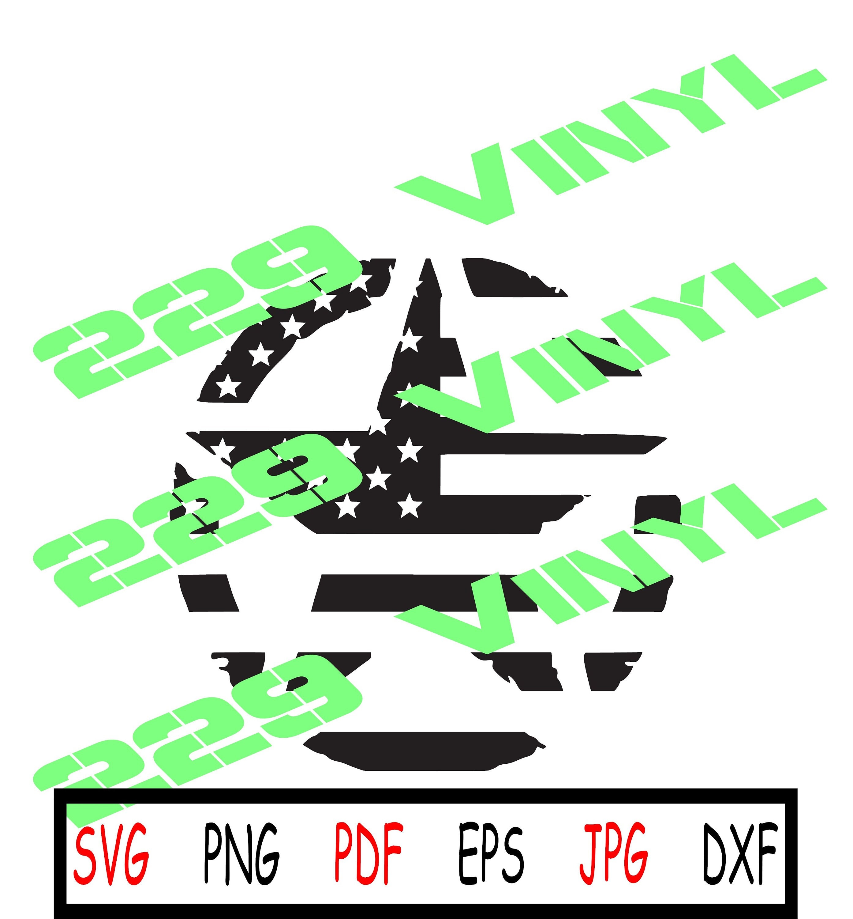 Army Star USA Flag Distressed Worn Weathered SVG Pdf Eps Jpg Dxf Png - Etsy